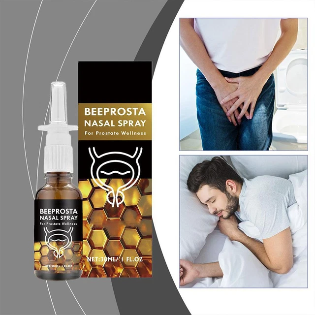 30ML BEEPROSTA NASAL spray prostate health relief discomfort for men DE ...