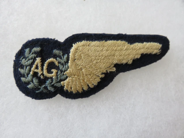AUSTRALIAN RAAF AG Wing Badge Ww2 Metal Field Made Attachment $250.00 ...