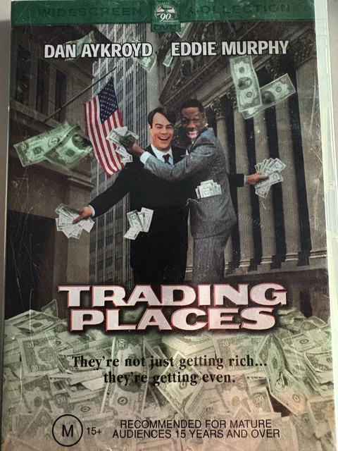 TRADING PLACES DVD Dan Aykroyd Eddie Murphy 1983 Exc Cond! $9.99 ...