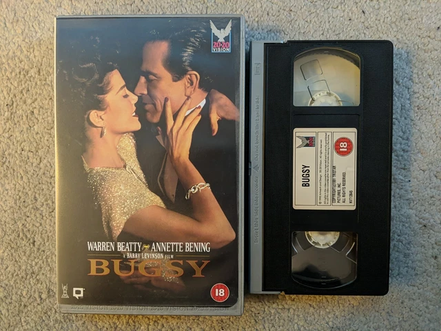 BUGSY VHS VIDEO Big Box Ex Rental £3.50 - PicClick UK