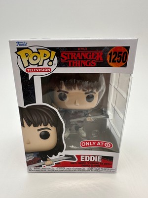 FUNKO POP STRANGER Things Eddie Munson Target Exclusive # 1250 w ...