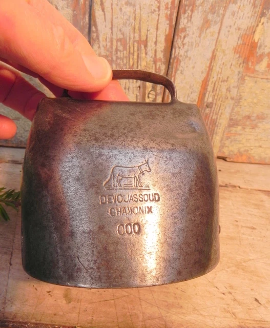 ANCIENNE CLOCHE DE vache DEVOUASSOUD CHAMONIX EUR 9,00 - PicClick FR