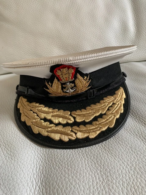 CASQUETTE MILITAIRE DE General Marine Pays A Determine Ww2 Ou Posterieur EUR 38,50 - PicClick FR