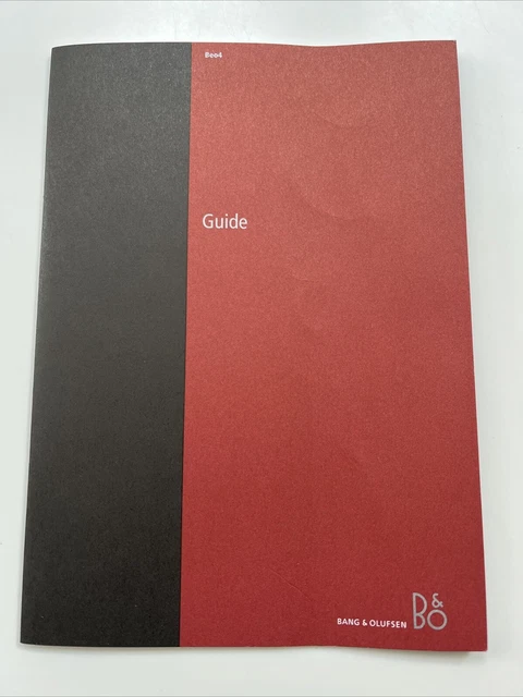 BANG & OLUFSEN B&O Beo4 User Guide Instruction Booklet £8.00 - PicClick UK