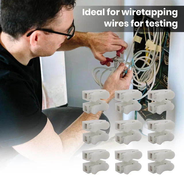 TWO-WAY WIRE CONNECTORS Flame Terminals Quick Splice Lock for ...