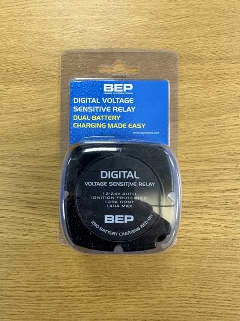 BEP VSR SPANNUNGSEMPFINDLICHES Relaismodul Doppelbatterie Ladeboot ...