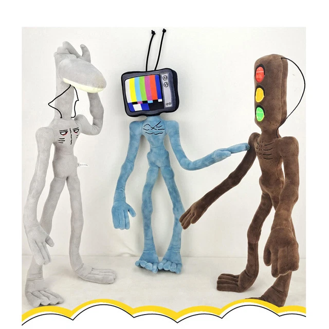 21& ANIME SCP Siren Head Plush Toy Bendable Doll Monster Horror Tv ...