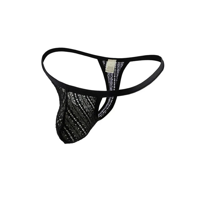 5X MEN THONG Briefs Bikini Underwear G-string Gay Bulge Pouch ...