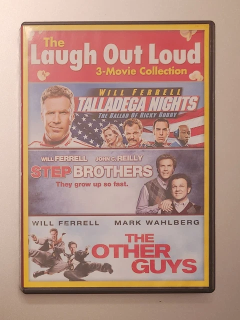 LAUGH OUT LOUD 3 Movie Collection DVD Talladega Step Brothers The Other ...