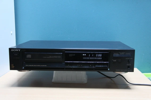 VINTAGE COMPACT DISC Player/Lecteur CD SONY CDP 270 EUR 79,00 - PicClick FR
