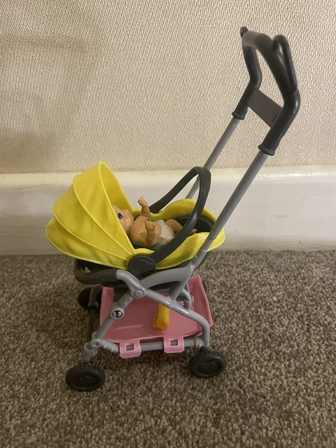 BARBIE SKIPPER BABYSITTERS Inc Baby and Push Chair Set £2.00 - PicClick UK