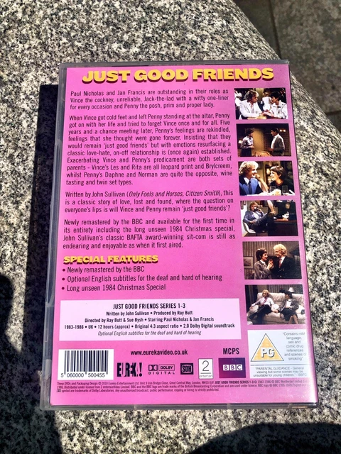 JUST GOOD FRIENDS: Series 1-3 DVD Boxset Paul Nicholas Jan Francis 4 ...