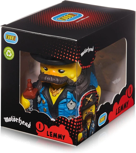 TUBBZ CAJA EDICIÓN: Music - Lemmy Figura Coleccionable de Pato de Goma ...