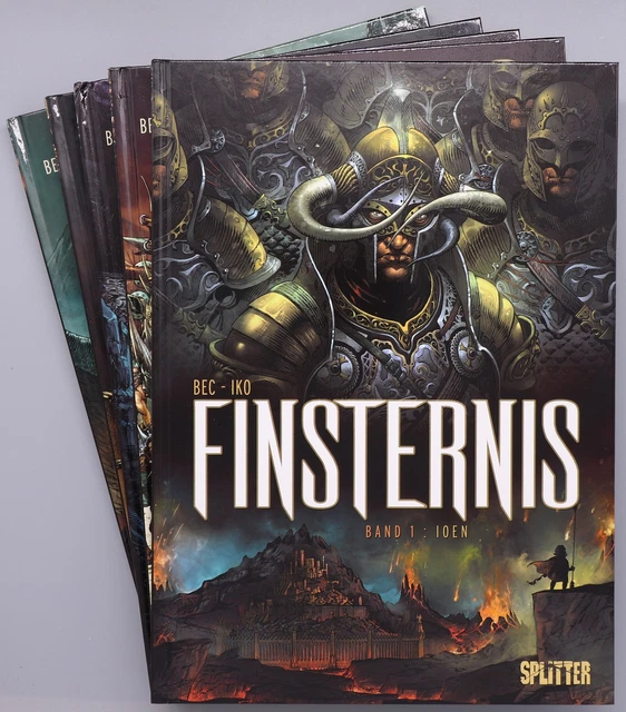 FINSTERNIS 1-5 KOMPLETT HC Fantasy Comic Album Splitter Verlag ...