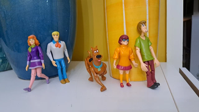 SCOOBY DOO FIGURE Bundle Complete Hanna Barbera Mystery Solving Crew ...
