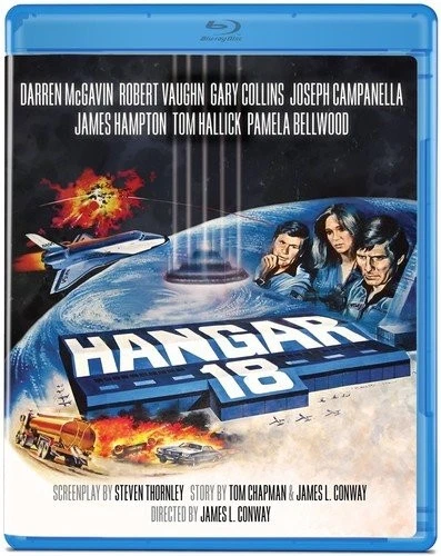 HANGAR 18 (BLU-RAY) Darren McGavin Robert Vaughn Gary Collins James ...