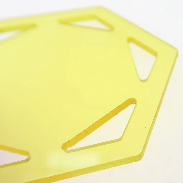 5 PCS EMBROIDERY Patterns Templates Hexagon Paper Piecing for Quilting ...