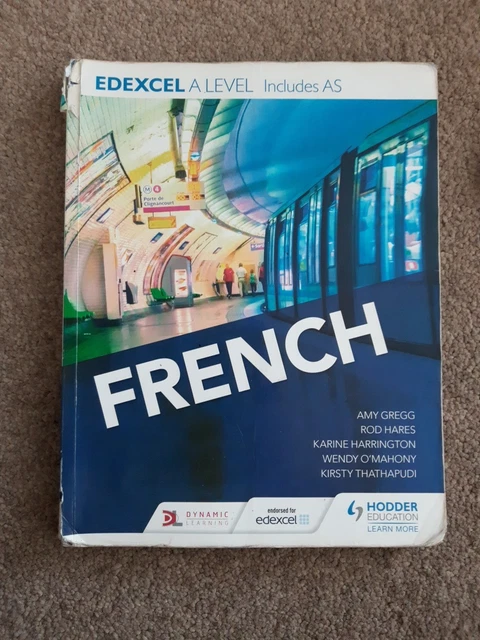 EDEXCEL A LEVEL French (includes AS) (Edexcel a/As French) by Gregg ...