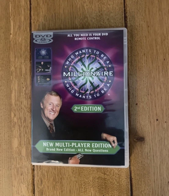 WHO WANTS TO Be a Millionaire DVD (2004) Chris Tarrant Second Edition ...
