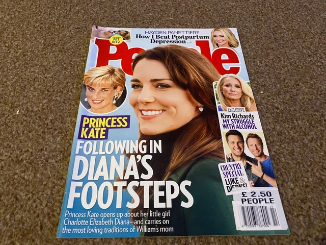 PEOPLE MAGAZINE 4/4/2016 Princess Kate. Hayden Panettiere. Kim Richards ...