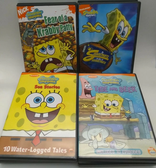 SPONGEBOB SQUAREPANTS 8 DVD Lot Bundle! Truth Tide Seek Karate Krabby ...