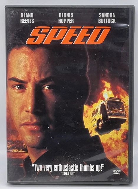 SPEED (DVD, 1998) Keanu Reeves Sandra Bullock $4.99 - PicClick