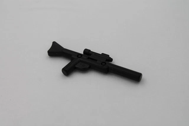 LEGO MINIFIG 2X arme pistolet blaster long arme gun 57899 noir noir EUR ...