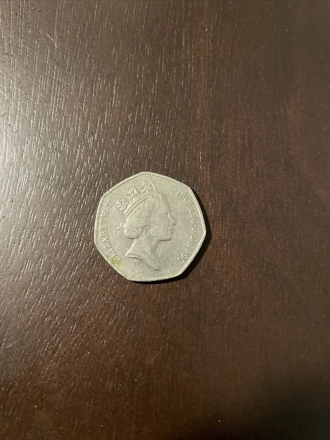 1997 QUEEN ELIZABETH II DG-REG-FD 50p Fifty Pence Coin £96.52 - PicClick UK