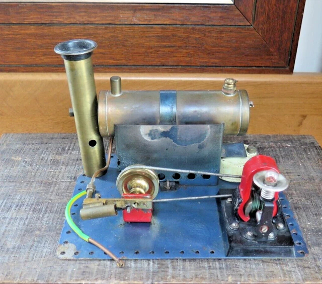 1930'S BOWMAN M130 Live Stationary Steam Engine with Dynamo As Found ...