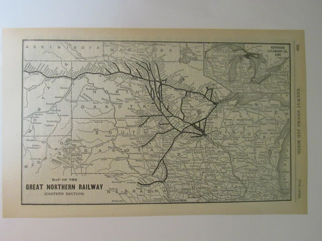 Great Eastern Railway Map FOR SALE! - PicClick UK