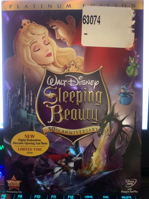 Walt Disney Sleeping Beauty Dvd Nib 50th Anniversary Platinum Edition