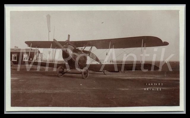 FOTO, NACHL. FLIEGERING.PELLETIER, Flugzeug mit Namen/Kennung "Erlangen ...