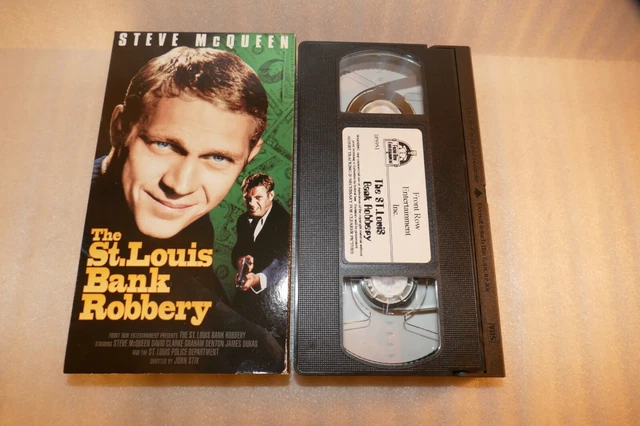 THE ST. LOUIS Bank Robbery (VHS, 1999) Steve McQueen £11.72 - PicClick UK