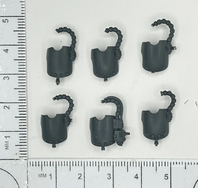 WARHAMMER 40K SPACE Marine Terminator Squad (2023) Power Fist Parts ...