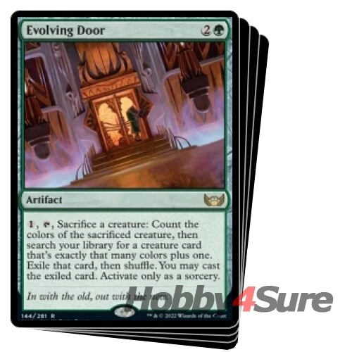 EVOLVING DOOR X4 M/NM Magic : The Gathering MTG Streets of New Capenna EUR 2,21 - PicClick FR