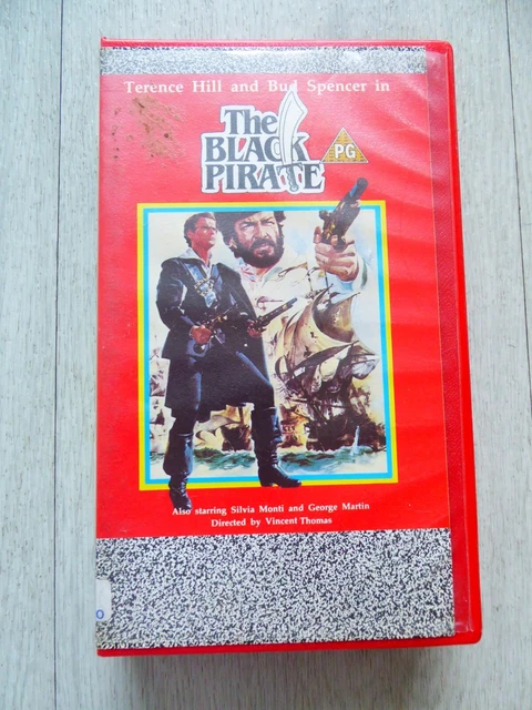THE BLACK PIRATE VHS 1971 Terence Hill Bud Spencer George Martin £16.32 ...