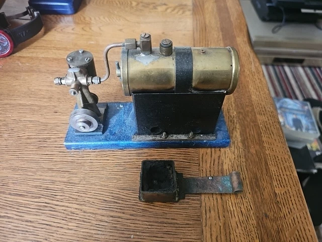 VINTAGE LIVE STEAM (mamod !!!!)style boiler engine plant unbranded £51. ...