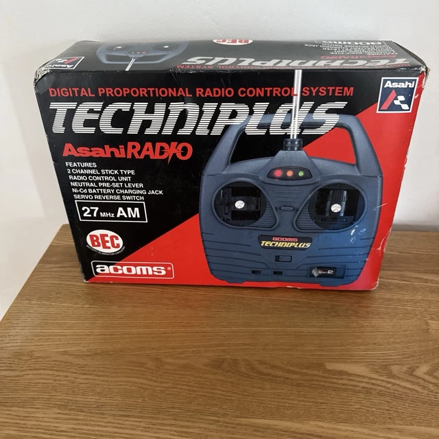 ACOMS TECHNIPLUS DIGITAL Proportional Radio Control System 27MHz AM 2 ...
