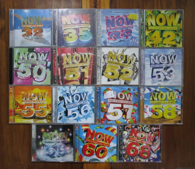 NOW THAT'S WHAT I Call Music x 15 Double CDs JOBLOT BUNDLE COLLECTION ...