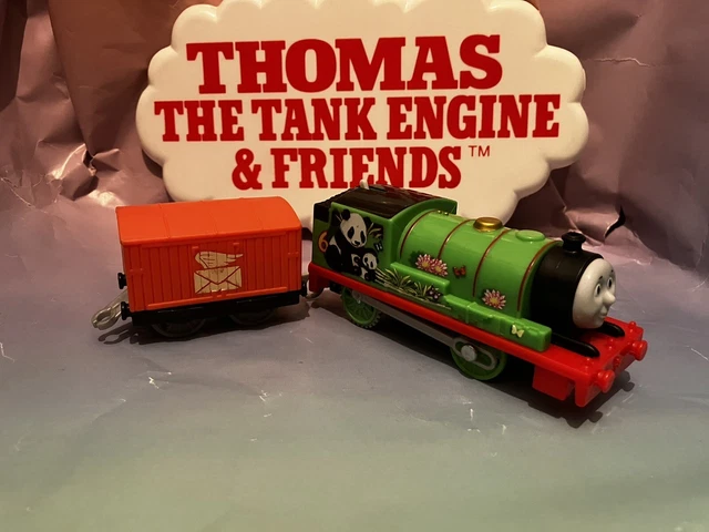 PANDA PERCY & Mail Truck Trackmaster Thomas & Friends Motorised Battery ...