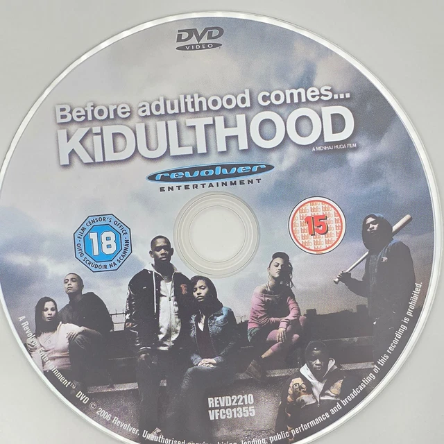 KIDULTHOOD DVD FILM Revolver Entertainment 2006 Menhaj Huda UK 15 Rated ...