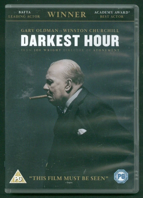 DARKEST HOUR WINSTON Churchill Gary Oldman Kristin Scott Thomas DVD ...