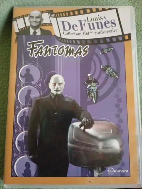 DVD - FANTÔMAS OPÉRATION CENT VISAGES - Louis de Funès-Jean Marais EUR ...