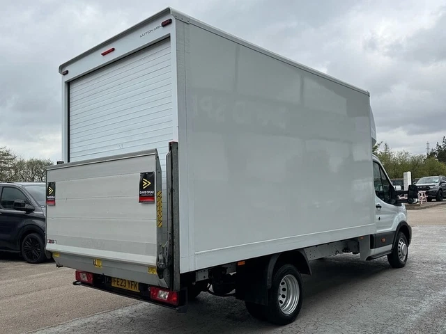 2023 FORD TRANSIT 350 EcoBlue Luton DRW L4 with Tail Lift & Roller ...