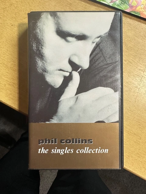 PHIL COLLINS THE Singles Collection (VHS) Rare Video Tape Cassette 1989 Retro £8.00 - PicClick UK