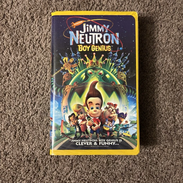JIMMY NEUTRON: BOY Genius (2002) – Yellow Clamshell VHS £10.93 ...