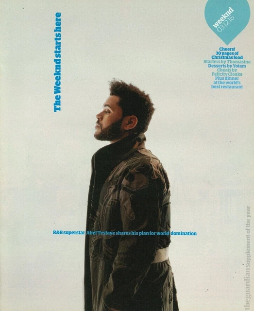 MAGAZINE GUARDIAN WEEKEND, Abel Tesfaye, Ruby Tandoh, John Simpson, 3. ...