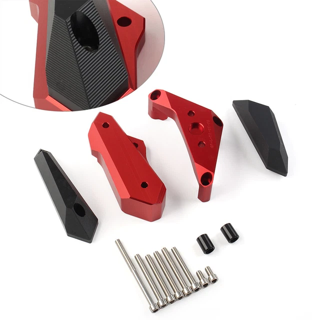 CNC ENGINE CASE Guard Cover Crash Slider Kit For YAMAHA YZF R25 R3 MT03 ...