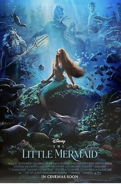 THE LITTLE MERMAID (2023) Original 27x40 Movie Poster Final Version, 2 sided,New £23.63 ...