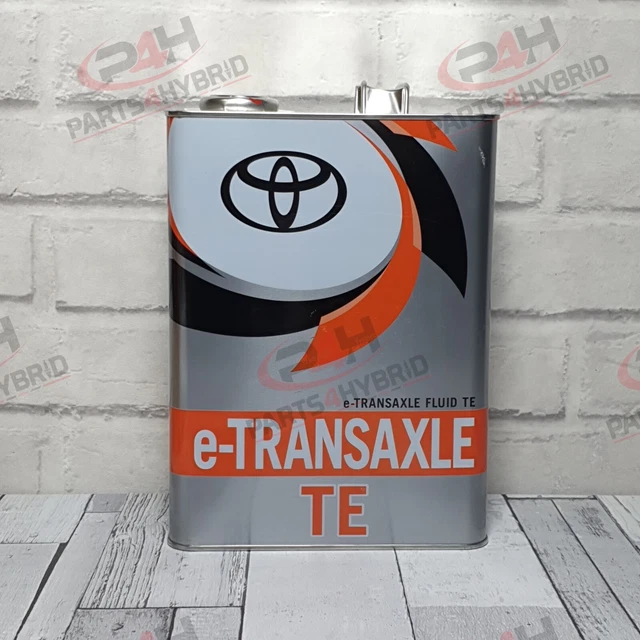 GENUINE TOYOTA E-TRANSAXLE Fluid TE 4 Liters Oem Part 08886-02605 £59. ...